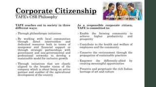 TAFE Tractor | TAFE | PDF