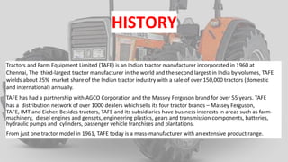 Tractor Features | PDF | Agriculture | Industries