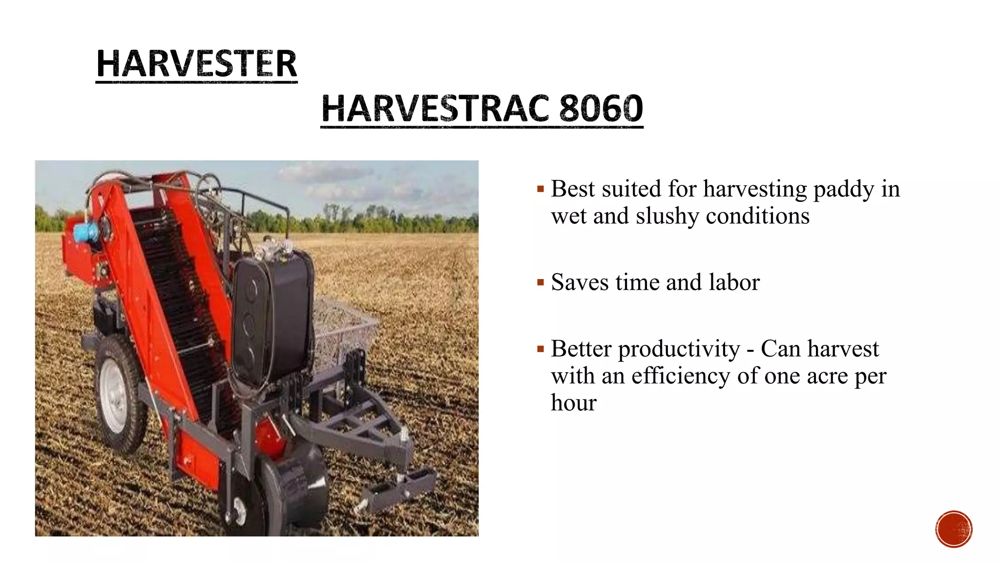 Tafe harvester | PPT