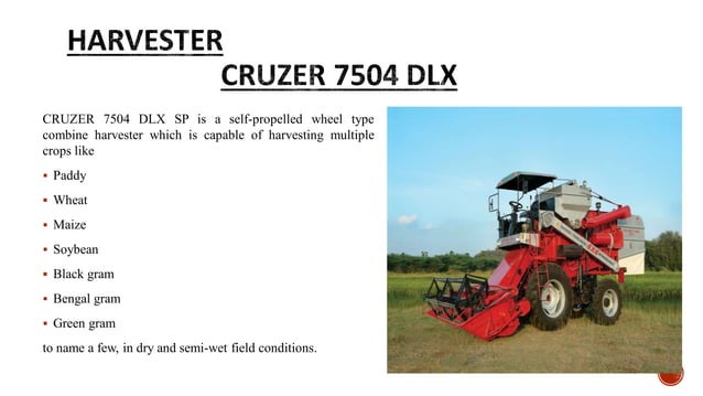 Tafe harvester | PPT