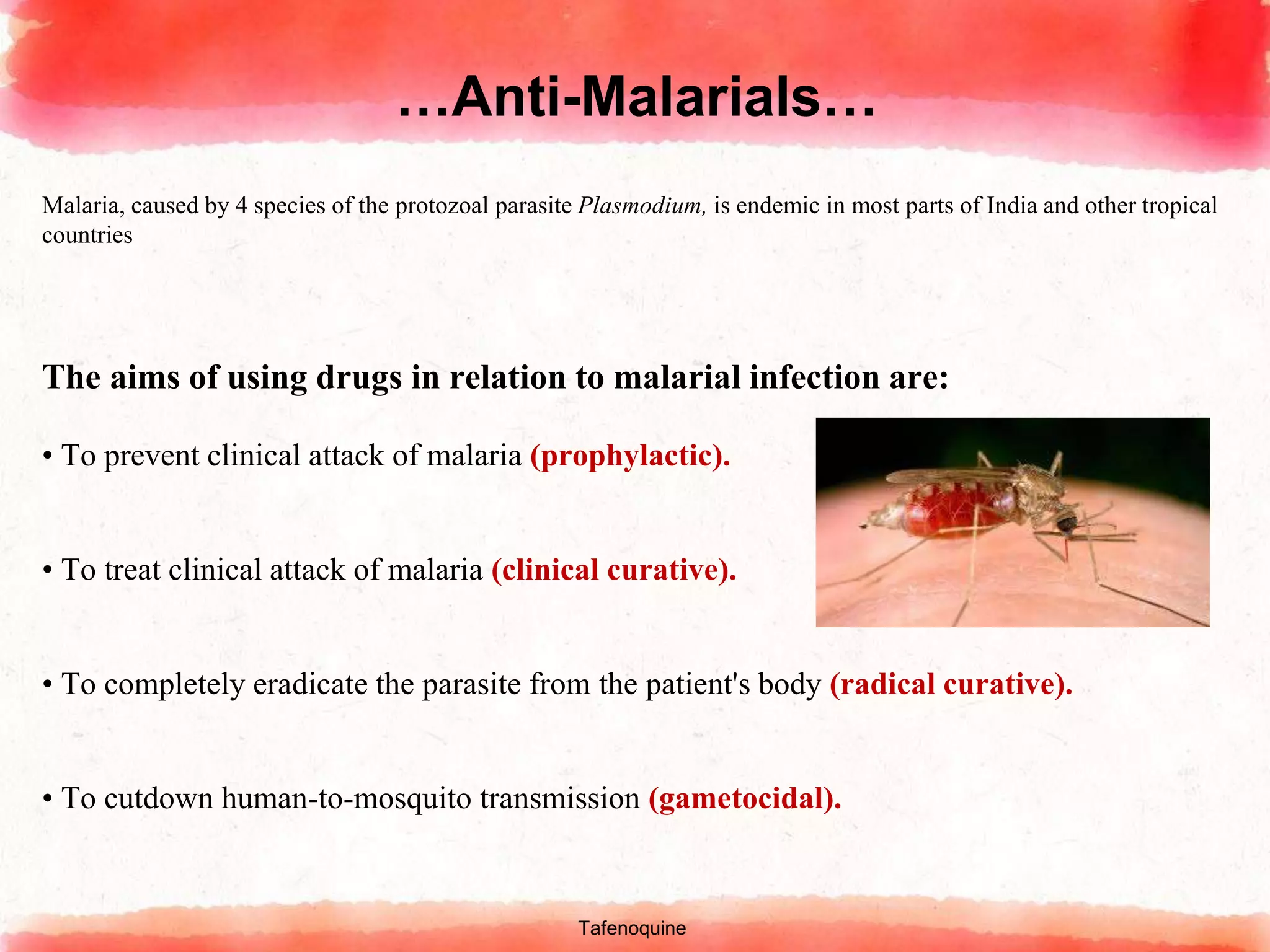 Tafenoquine | PPT