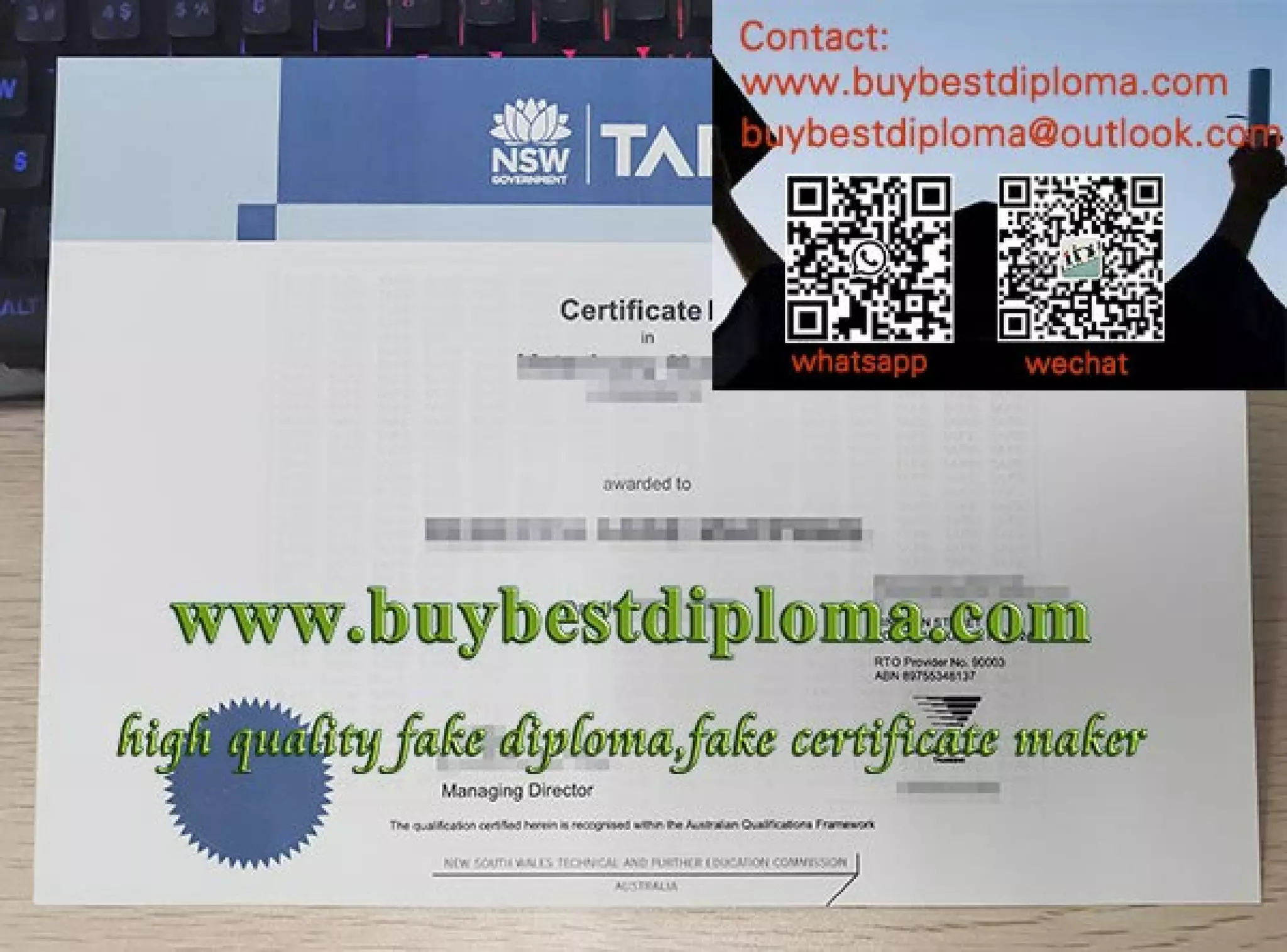 TAFE NSW certificate | PPT