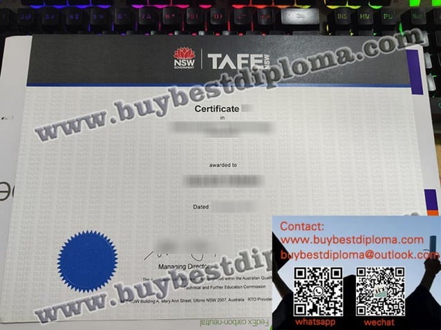TAFE NSW certificate 2023 | PDF