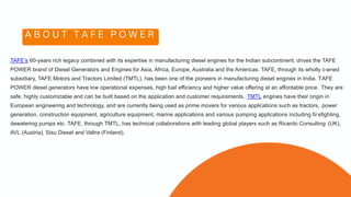 TAFE POWER | PPTX