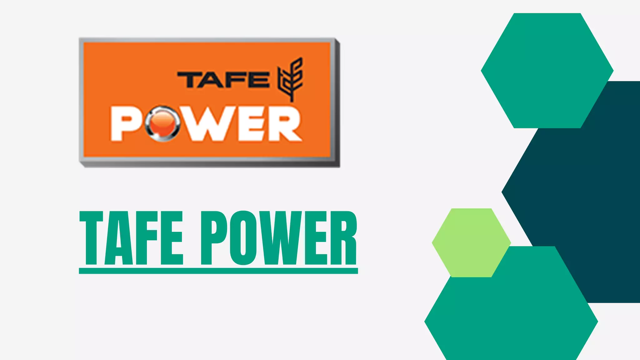TAFE POWER | Diesel Power Generator | PDF