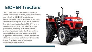 top 10 tractor companies in India | PPT