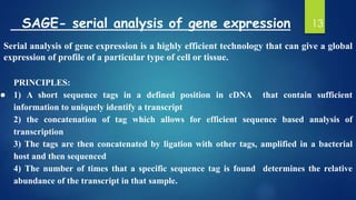 METHODS OF TRANSCRIPTOME ANALYSIS....pptx