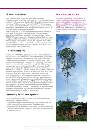 Key Components of Indonesia's Forest and Land Governance | PDF