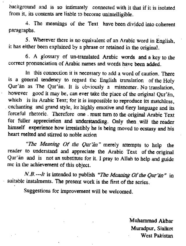 Tafhim ul Quran | Moulana Maududi | English [PDF] | PDF