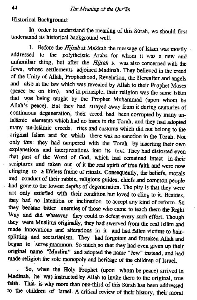 Tafhim ul Quran | Moulana Maududi | English [PDF] | PDF