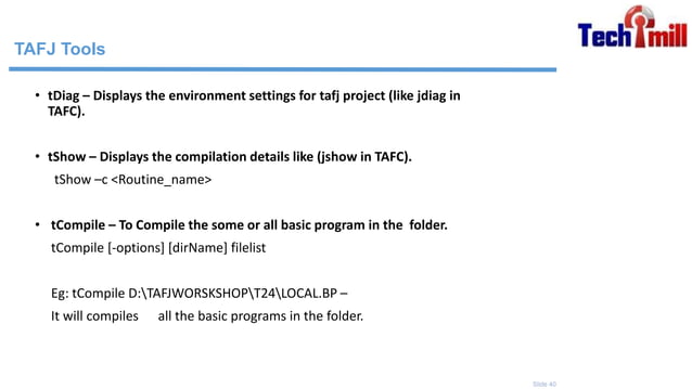 TAFJ | PPTX | Programming Languages | Computing