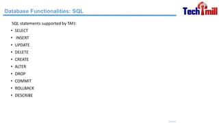 TAFJ | PPTX | Programming Languages | Computing