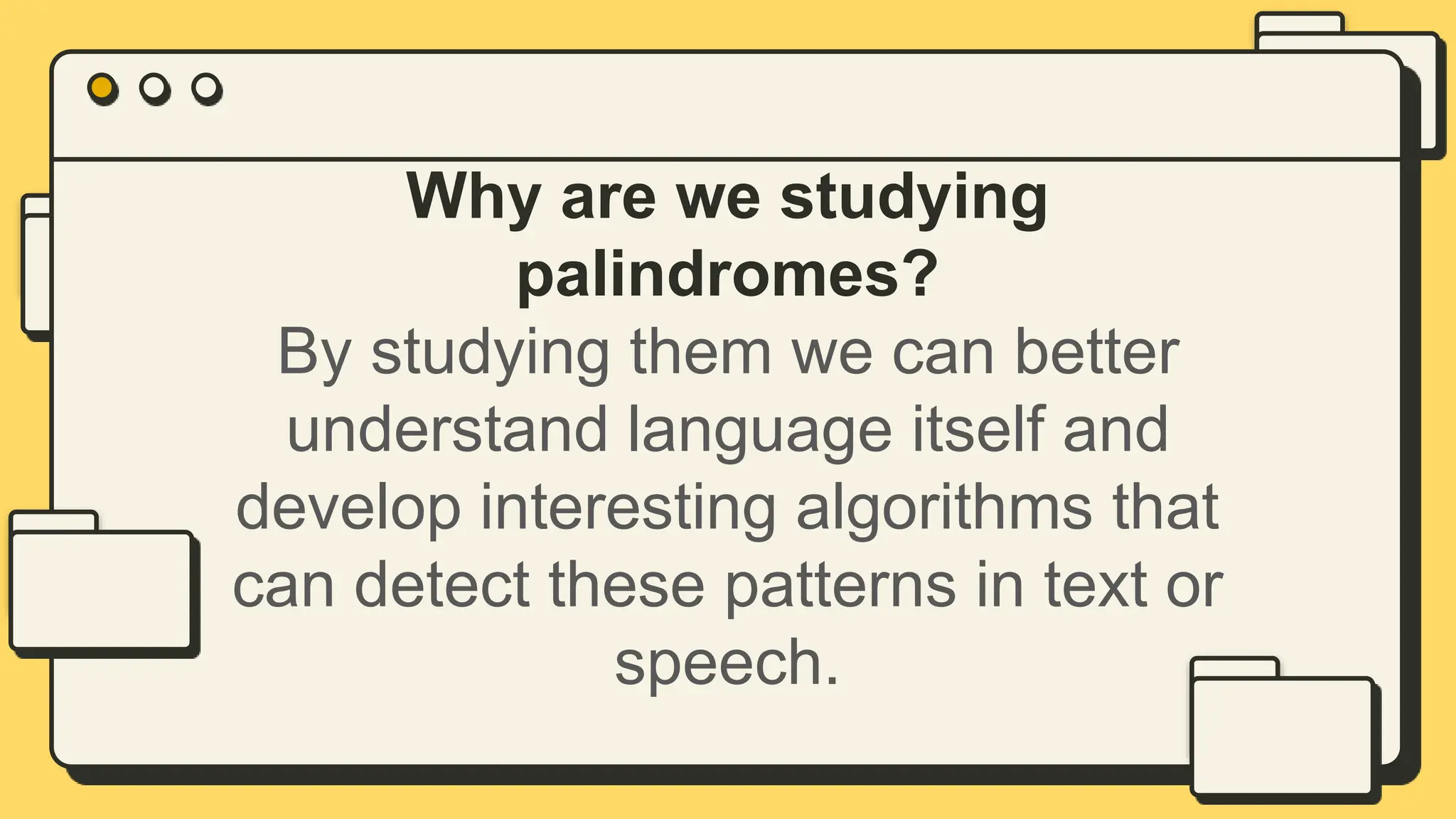 What is Palindrome in Compiler Design and Tafl | PPT