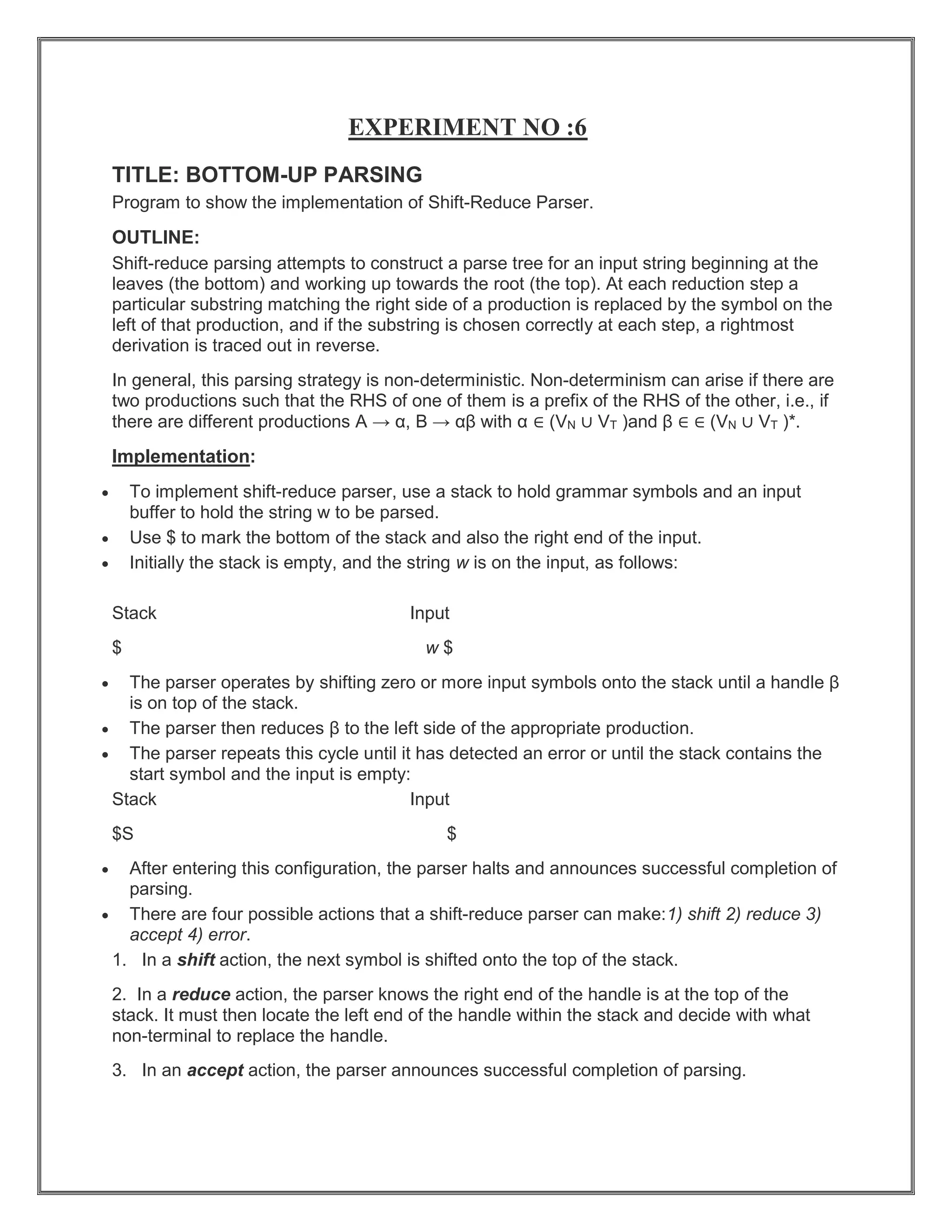 Theory of automata and formal language lab manual | PDF