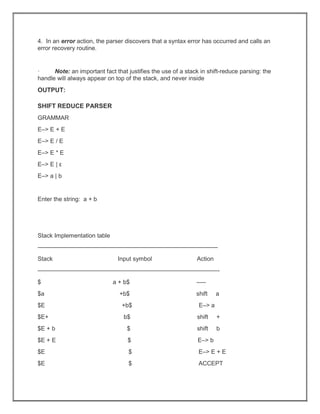 Theory of automata and formal language lab manual | PDF