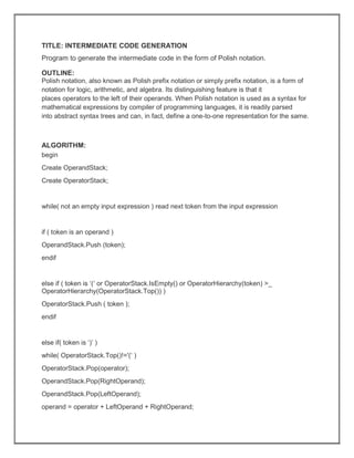 Theory of automata and formal language lab manual | PDF