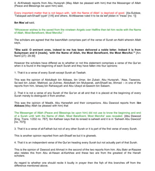 Tafseer Surah Fatihah | PDF