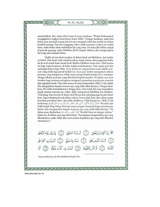Tafsir.ibnu.katsir.surat.al.'alaq | PDF