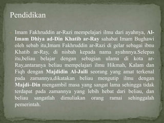 Tafsir al kabir @ mafatih al ghaib oleh Imam Fakhruddin ar Razi | PPTX