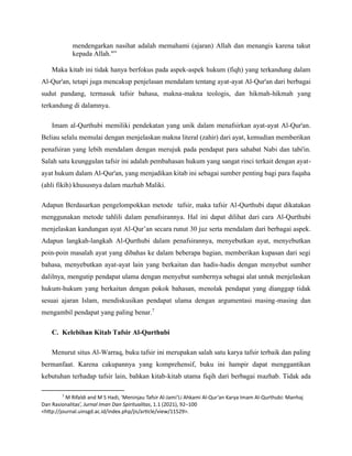Tafsir Al Qurthubi - Mutaqillah Ahmad.pdf