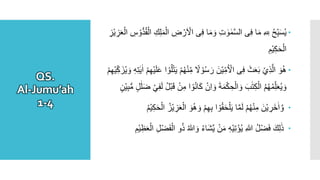 Tafsir QS. Al-Jumu'ah (1-4).pptx