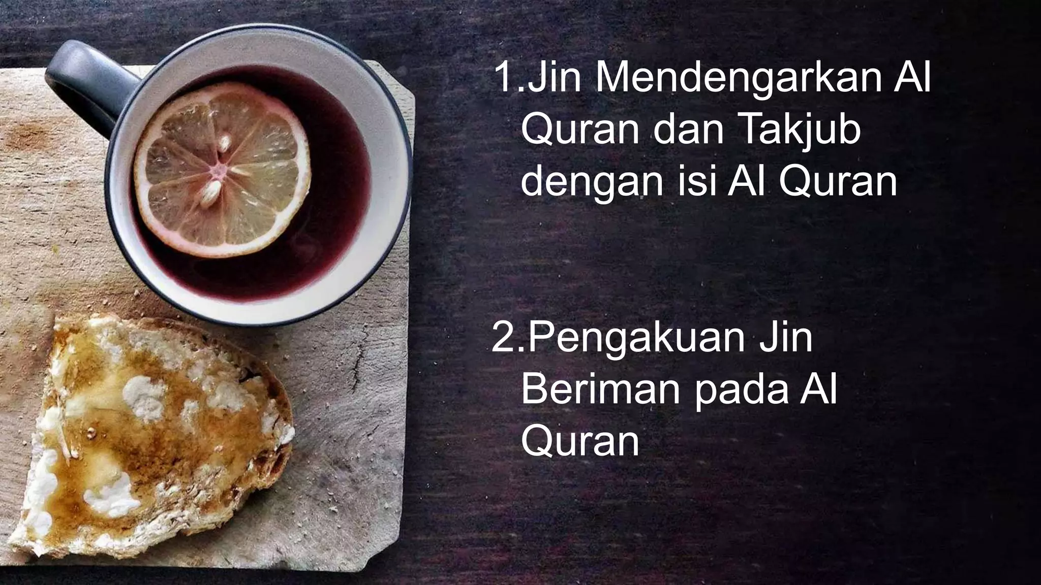 Tafsir qs al jinn ayat 1 sampai selesai | PPTX