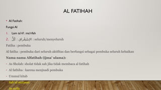 TAFSIR SURAH AL FATIHAH merukan sab'ul matsani.pptx