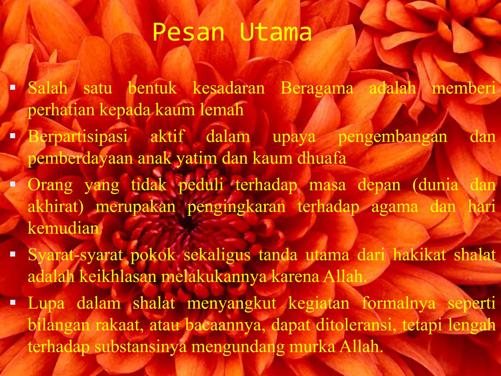 Tafsir surat al maun (al-misbah) | PPTX