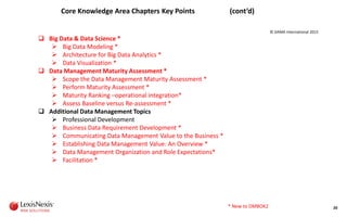 DMBOK and Data Governance | PDF | Databases | Computer Software and Applications