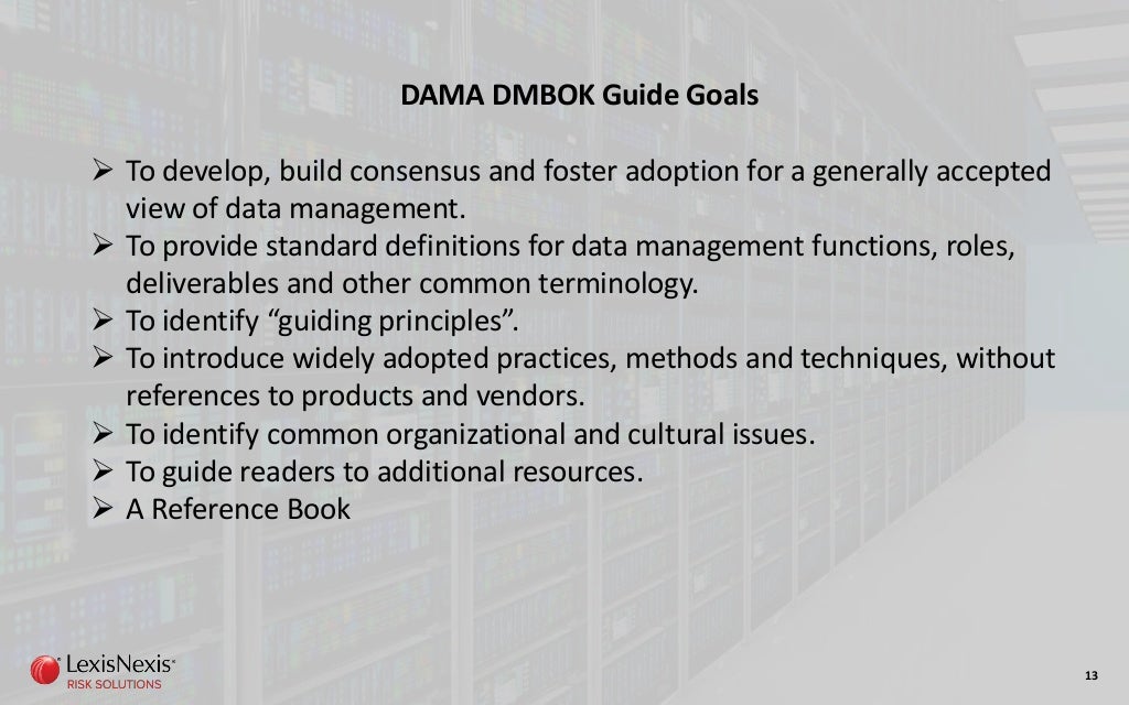 DMBOK and Data Governance