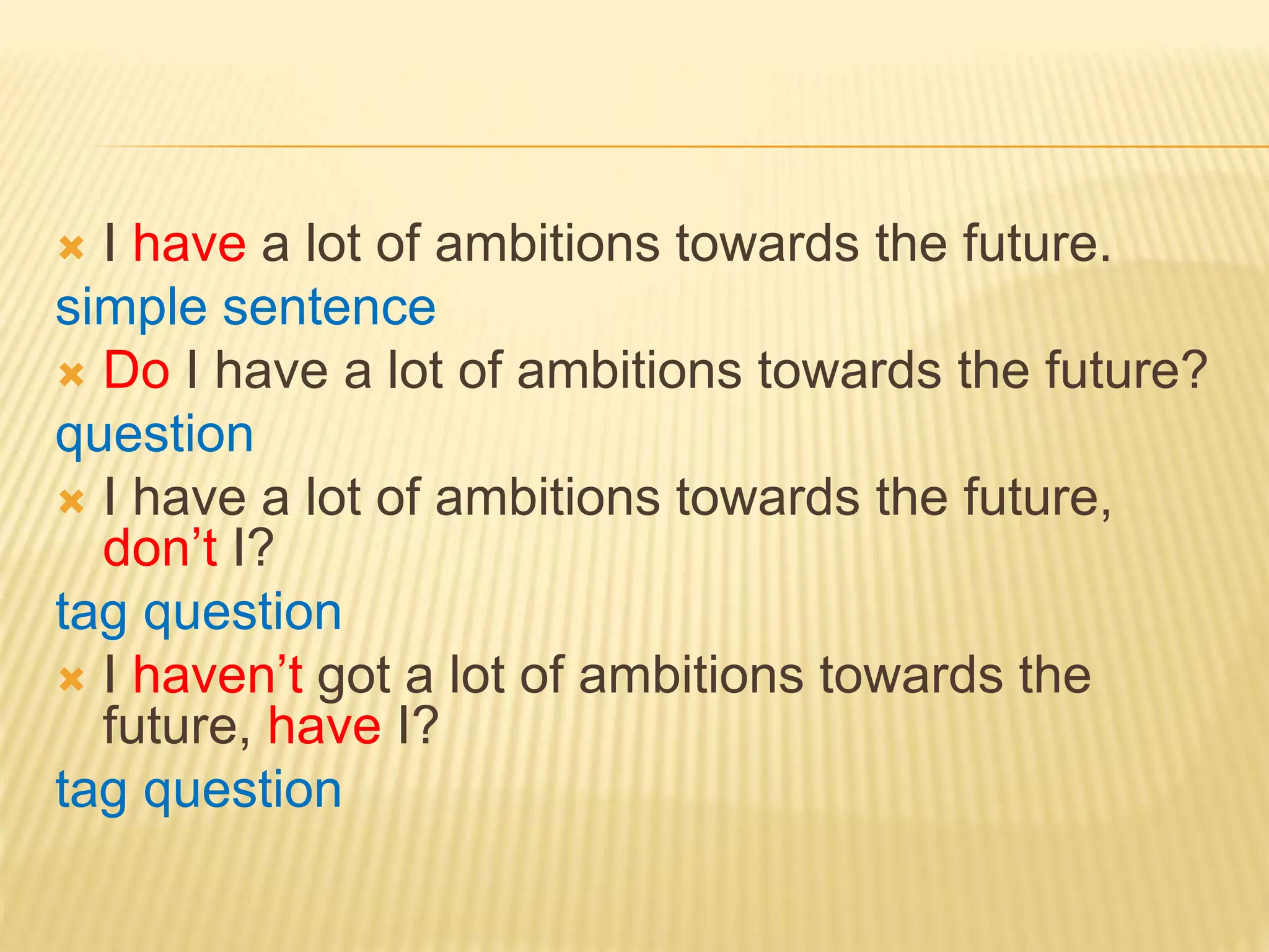 tag-questions usage and exercises for beginner | PPT