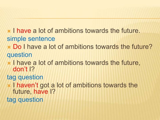 tag-questions usage and exercises for beginner | PPT