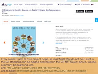 Using IATI datasets for communication: Where can we improve? | PPT