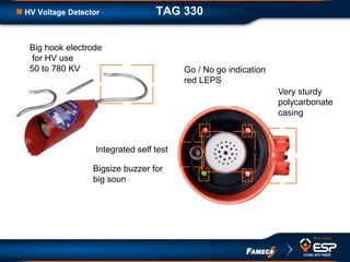 FAMECA HV Voltage Detector - TAG 330 | PPTX