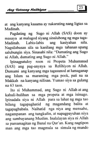 Tagalog Islam 13 | PDF