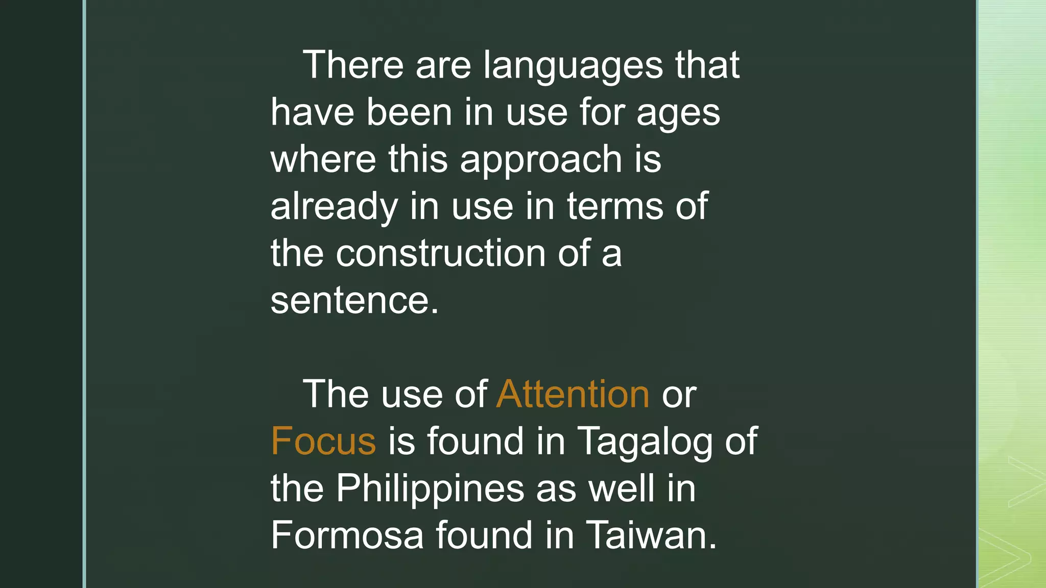 Tagalog as a Learning Tool for Artificial Intelligence | PPTX