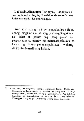 Tagalog Islam 48 | PDF