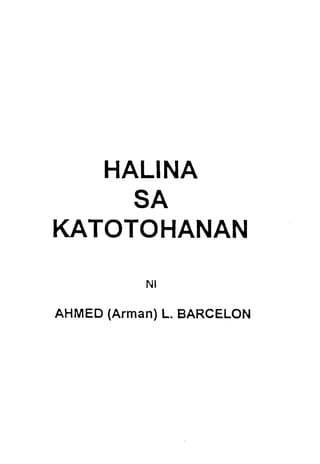 Tagalog Islam 48 | PDF