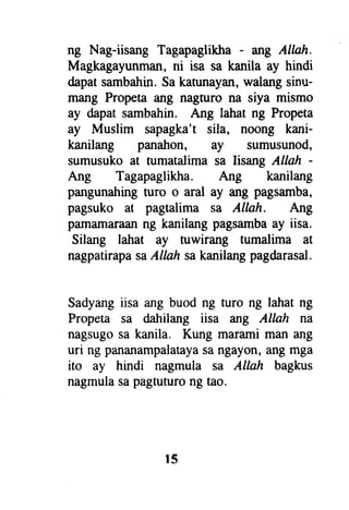 Tagalog Islam 51 | PDF
