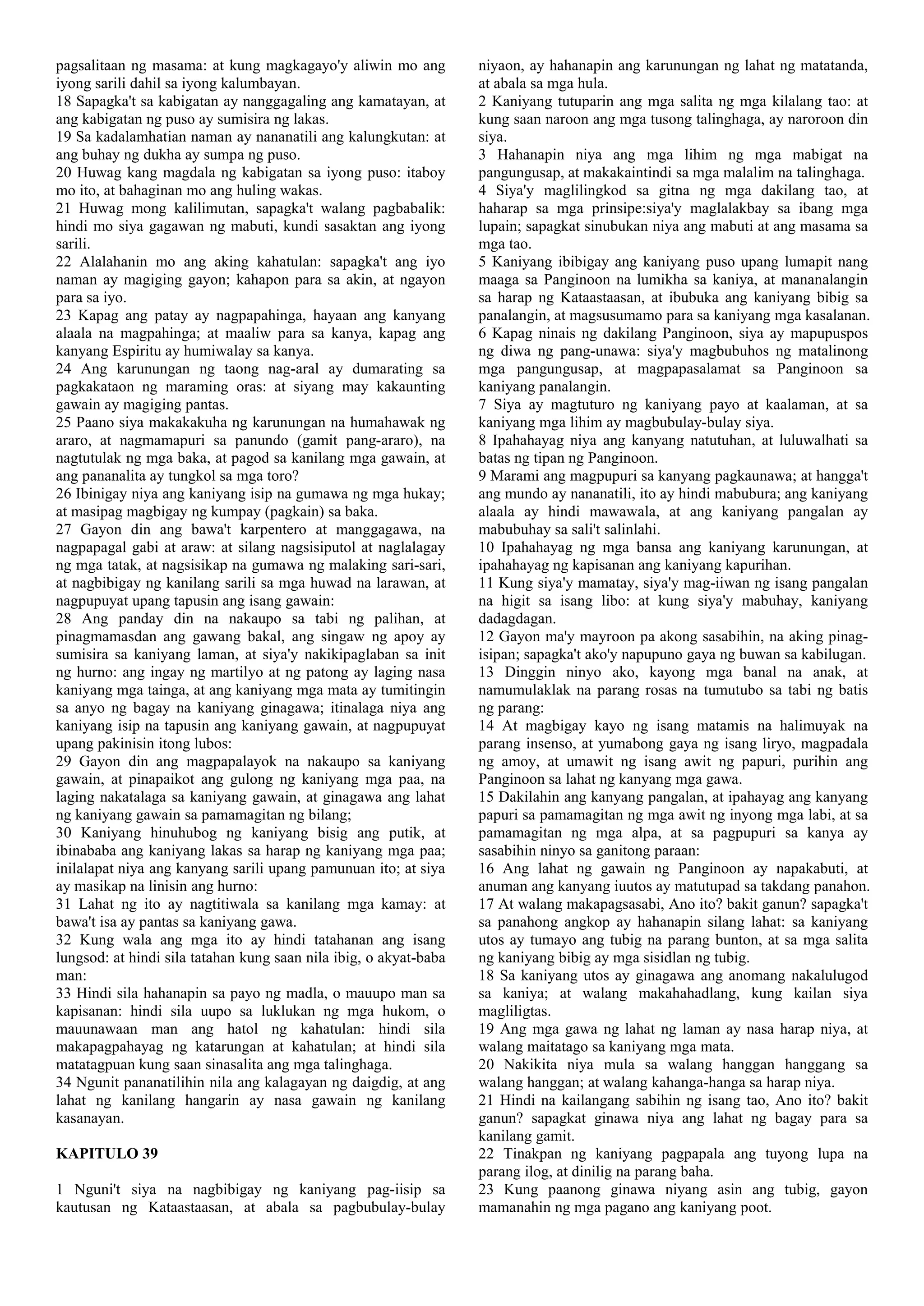 Tagalog - Ecclesiasticus the Wisdom of Jesus the Son of Sirach.pdf