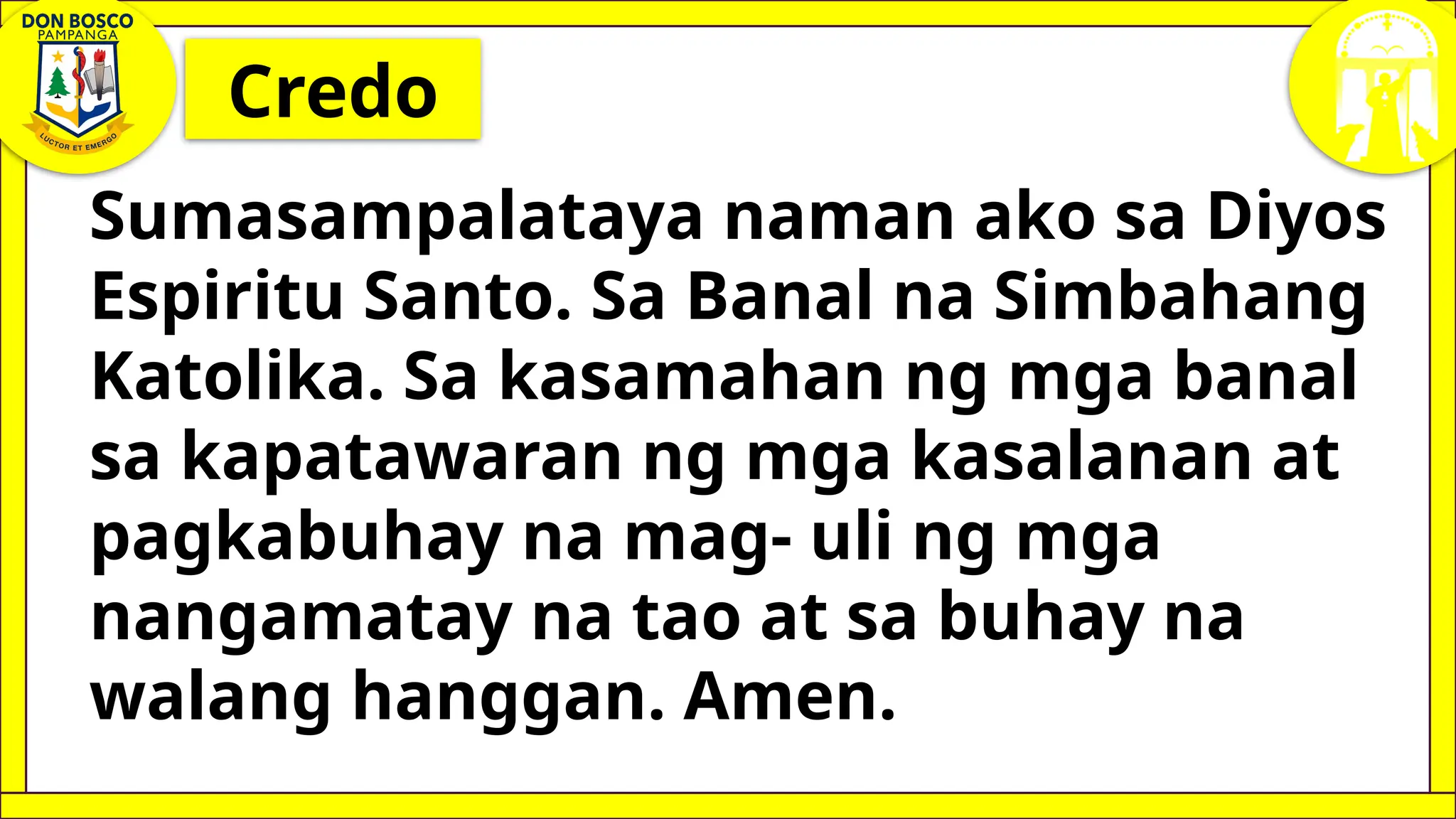 Tagalog Missal Reviewer (Gamit para sa Misa) | PPTX