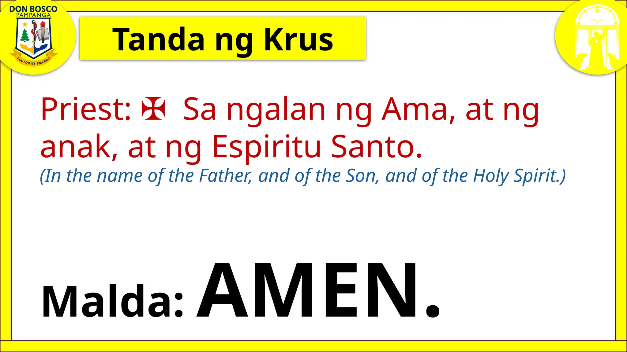 Tagalog Missal Reviewer (Gamit para sa Misa) | PPTX