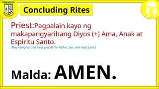 Tagalog Missal Reviewer (Gamit para sa Misa) | PPTX