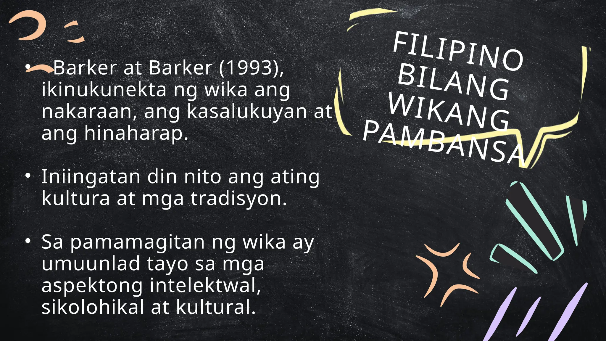 Tagalog, Pilipino, Filipino para sa pang araw-araw.pptx
