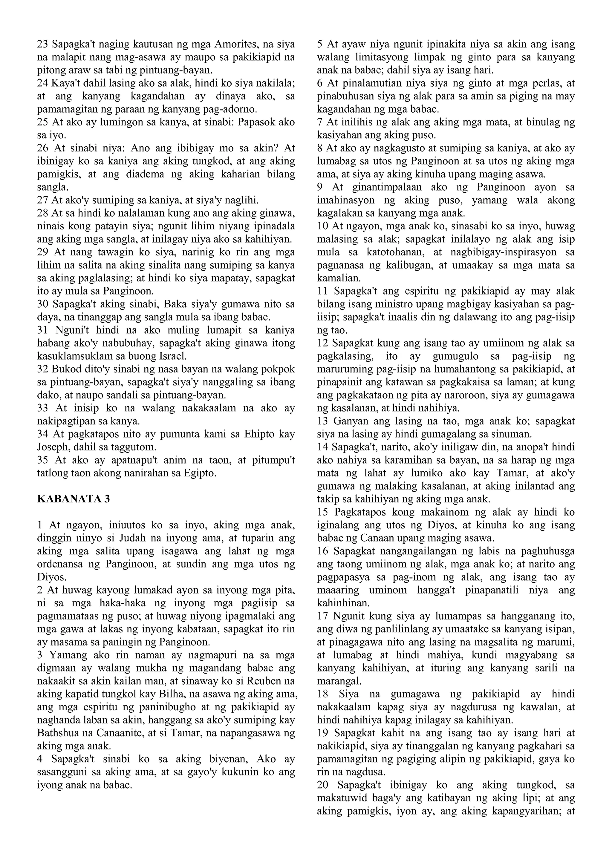 Tagalog - Testament of Judah the Son of Jacob.pdf