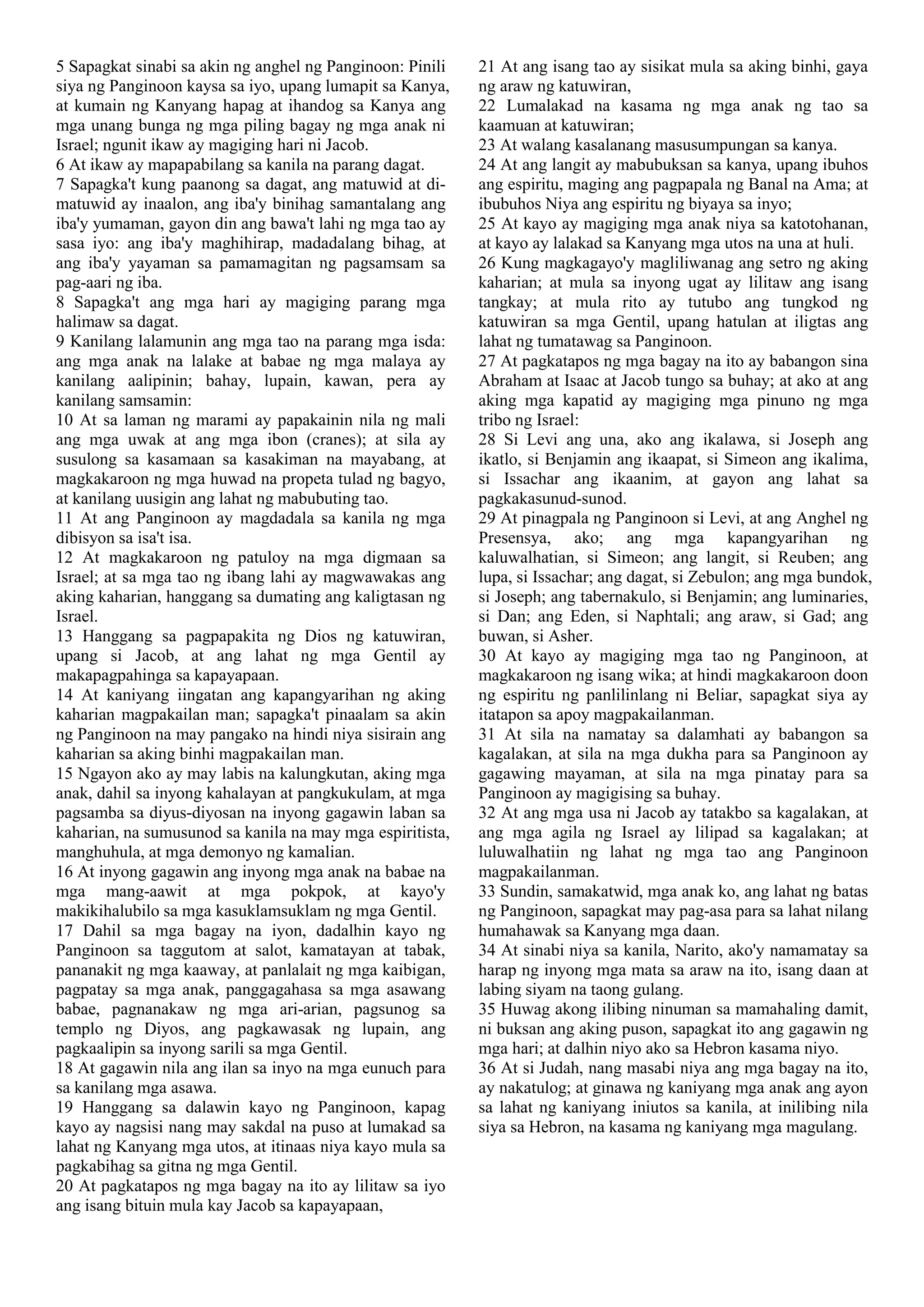 Tagalog - Testament of Judah the Son of Jacob.pdf