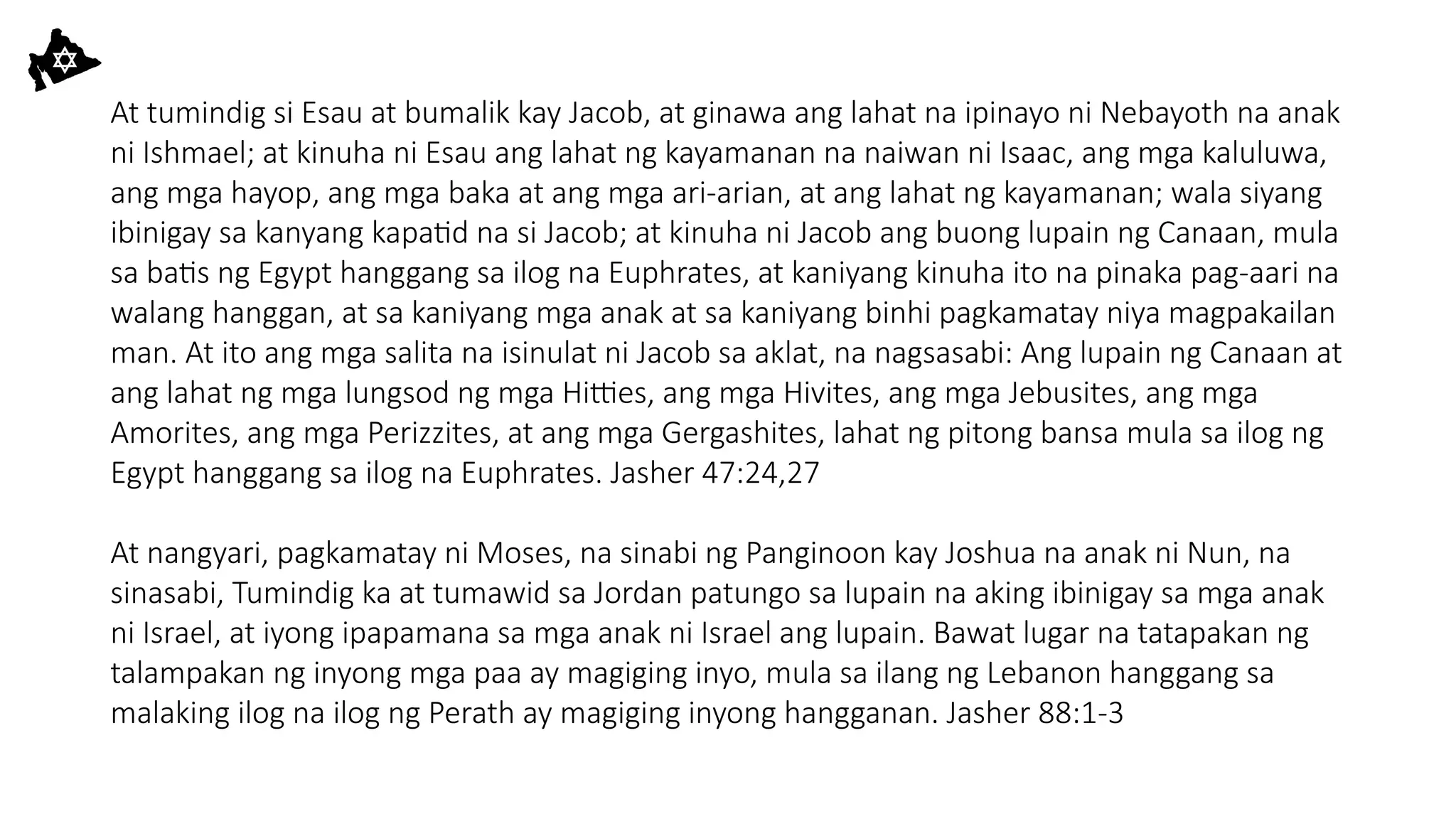 Tagalog - The Greater Israel - Promise Keeper.pptx