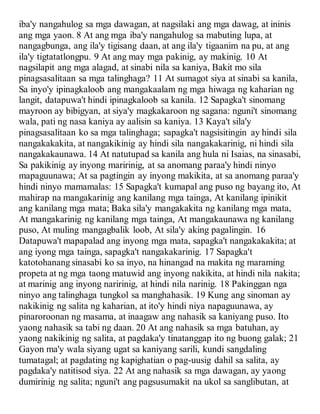 Tagalog bible new testament | DOCX