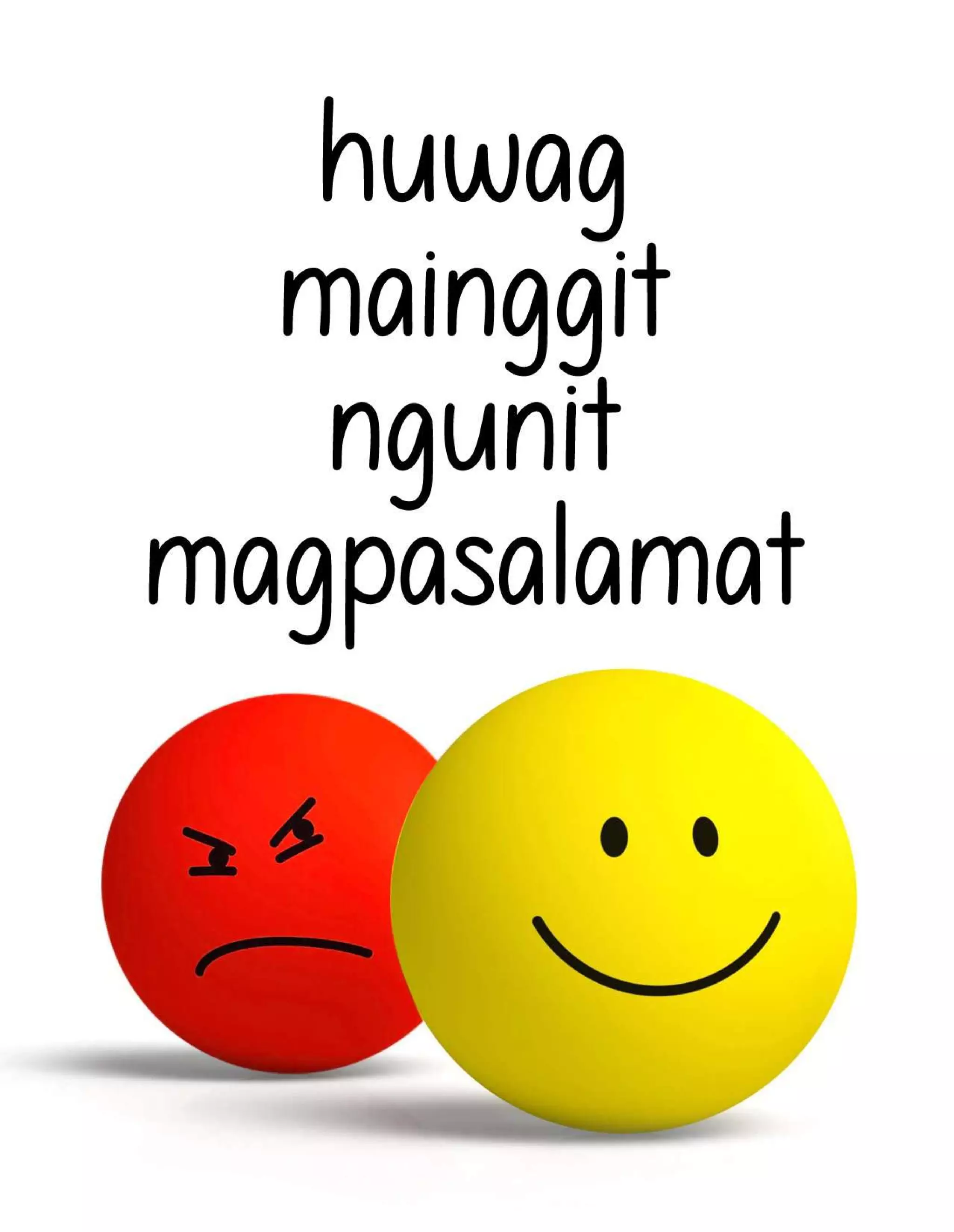 Tagalog Envy Warning Tract | PDF