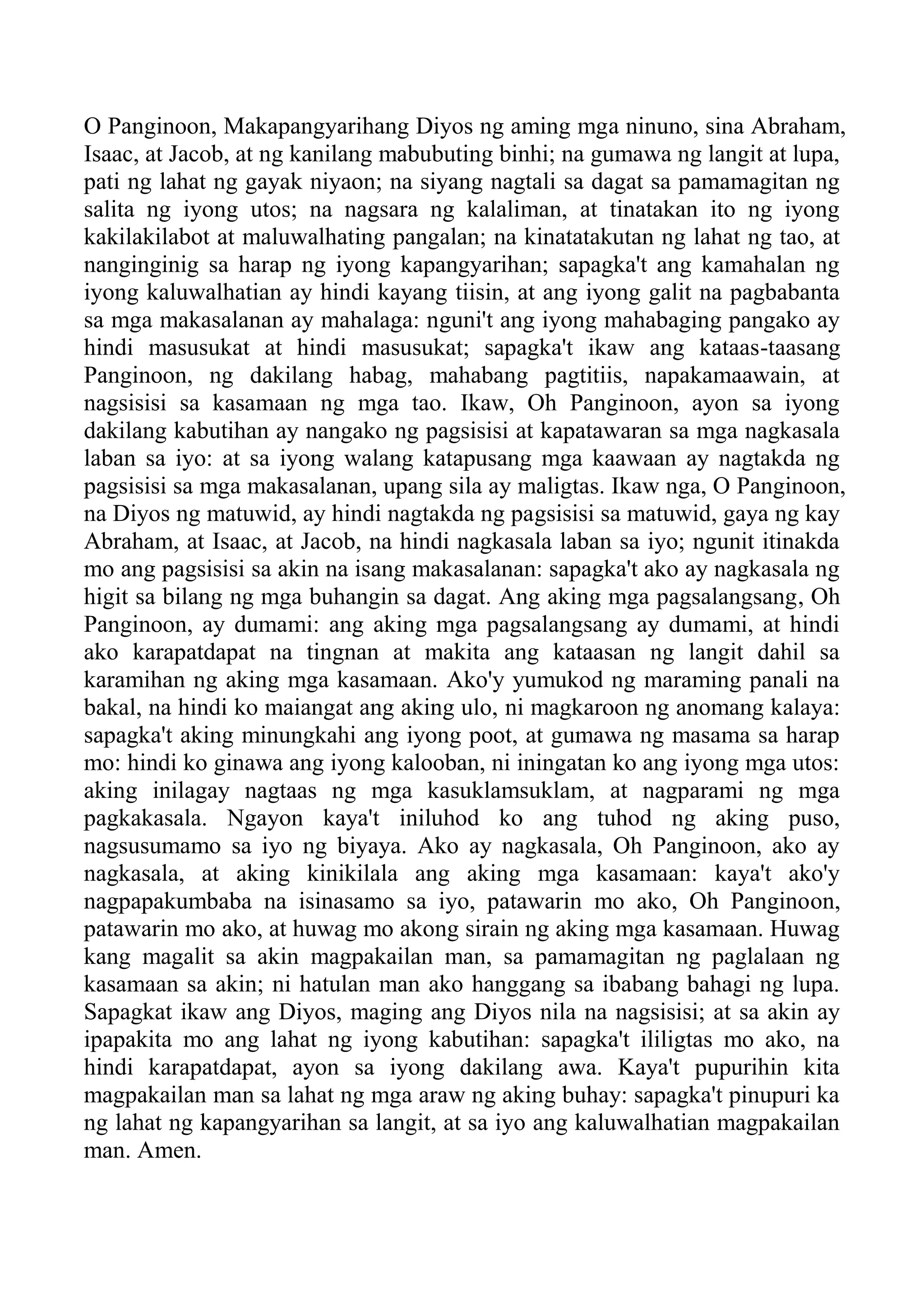 Tagalog (Filipino) - Prayer of Manasseh.pdf